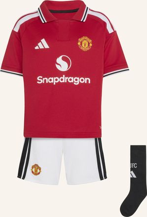 adidas Manchester United 26/27 Kids Heimausr&uuml;stung rot