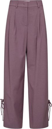 Co'Couture Femme, Pantalons, Violet, Taille: 38 FR Cropped Pantalons