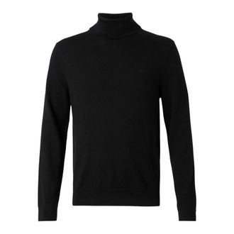 Michael Kors Woll-Rollkragenpullover - - Knitwear - Herren - Schwarzk - S