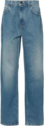 Casablanca Homme, Jeans, Bleu, Taille: W30 Jean en denim coupe d&eacute;contract&eacute;e