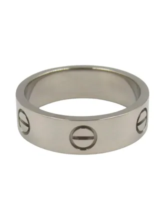 Cartier bague Love en or blanc 18ct (années 2010) - Argent