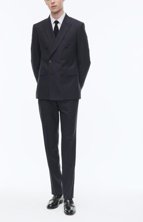 Fursac Pantalon en flanelle de laine - Taille 37 - Homme