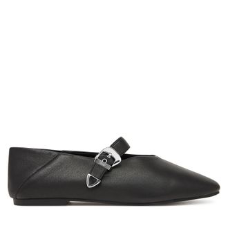 Tommy Jeans Ballerinas Tommy Jeans Tjw Ballerina Nappa Leather EN0EN03043 Schwarz