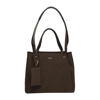 Guess Cabas Lorella - Femme - Sacs - Brun - Taille: ONE Size