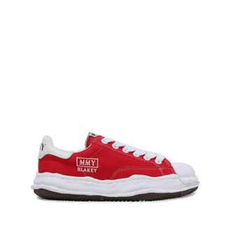 Miharayasuhiro Blakey OG Sole Canvas Low-top Sneaker - - Shoes - Herren - Rot - 44 EU