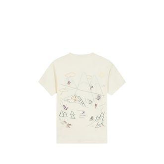 Maison Labiche T-shirt brod&eacute; &agrave; col rond en coton