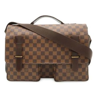 Louis Vuitton Sac bandouli&egrave;re Damier Pre-owned - Femme - Pre-owned - Brun - Taille: ONE Size