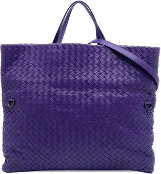 Bottega Veneta Hobo Bags - Nappa Intrecciato Convertible Tote - Gr. unisize - in Orange - f&uuml;r Damen