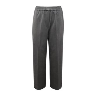 Max Mara Petra Wollmischungshose - - Trousers - Damen - Grau - XS