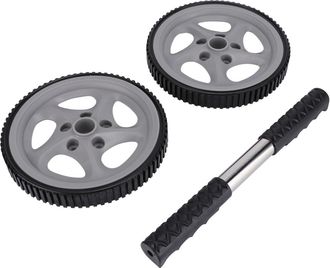 Aboofan Ab Roller Wheel mit Rutschfesten Griffen Stabiles Fitnessgerät für Zuhause und Unterwegs Leichtes Trainingsrad für Effektiven Bauchmuskelaufbau und Ve