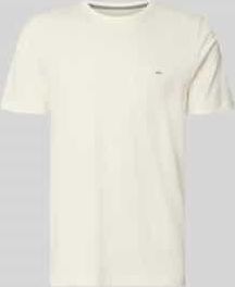 Fynch-Hatton T-Shirt mit Rundhalsausschnitt und Label-Stitching