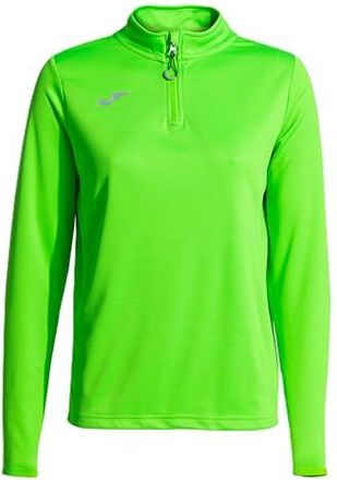 Joma Sweat Running Night Maillot de survêtement, Vert Fluo, M Femme