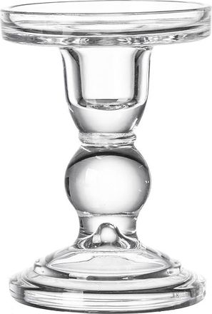 Aboofan Glas Kerzenhalter Für Stabkerzen Und Teelichter Vintage Stil Glas Kerzenständer Elegante Tischdekoration Für Hochzeiten Weihnachten Und Kamin 5.5X3.3 