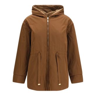 Max Mara Parka matelass&eacute;e r&eacute;versible - Femme - Vestes - Brun - Taille: 36 FR