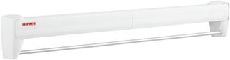 Leifheit Wandtrockner Telegant 36 Protect Plus, zum Ausziehen, platzsparender Wandw&auml;schetrockner, W&auml;schest&auml;nder f&uuml;r die Wand inkl. Handtuchstange
