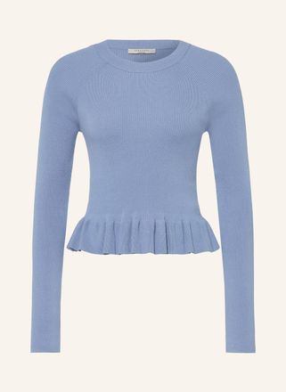AllSaints Allsaints Pullover Jas Mit R&uuml;schen blau