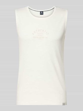 Lerros Tanktop mit Statement-Print und Rundhalsausschnitt