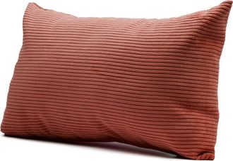 G&ouml;zze Kissen Capri, Dekokissen in Feincord-Optik, Weiches Sofakissen mit F&uuml;llung, 100% Polyester, 30 x 50 cm - Zimt