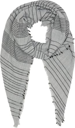 s.Oliver Gestreifter Schal mit Fransen