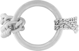 Dansk Copenhagen Luxuri&ouml;ses Gliederarmband mit Kratzfinish - - Accessories - Damen - Grau - ONE SIZE