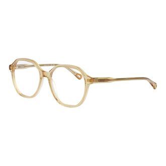 Chloé Femme, Accessoires, Beige, Taille: 53 MM Lunettes Optiques Élégantes Modèle Ch0312O