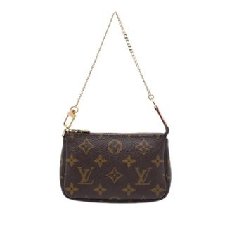 Louis Vuitton Mini Pochette Accessoires Pre-owned - Femme - Pre-owned - Brun - Taille: ONE Size