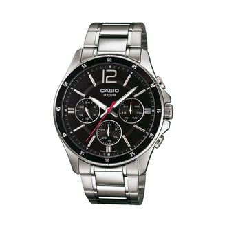Casio Uhr Casio MTP-1374PD-1AVEF Silberfarben