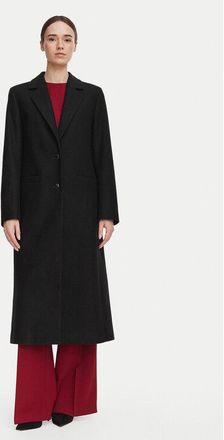 HUGO BOSS Wollmantel Mojeni 50569838 Schwarz Relaxed Fit