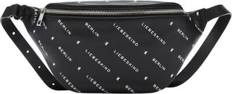 Liebeskind Liebeskind Berlin Womens M Monogram SFT Nap Beltbag, Black