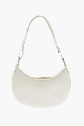 Off-white Leather Hobo Bag HEMISPHERE S With Chain Detail Off-White