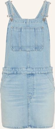 7 For All Mankind Dungaress Skirt blau