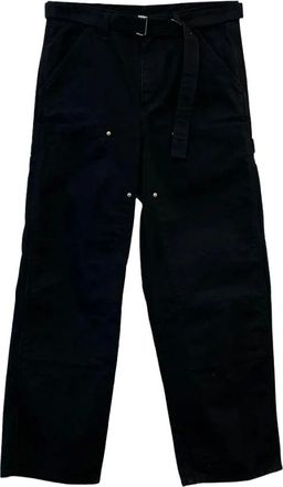 sacai Homme, Pantalons, Noir, Taille: S Duck Pants