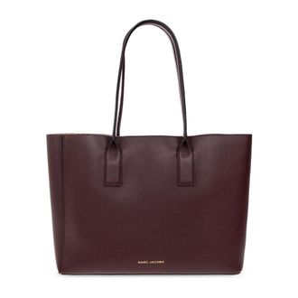Marc Jacobs Leder-Tote-Bag mit Logo - - Bags - Damen - Braun - ONE SIZE