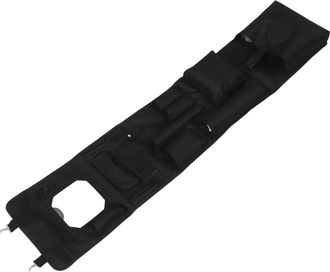 Cabilock Hängender Wandorganizer mit Mehreren Taschen Schwarzer Aufbewahrungsbeutel Vielseitiger Ordnungshelfer für Schule Büro Fitnessstudio und Studentenschr