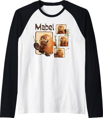 Pixar Disney and Pixars Hoppers Beaver Mabel Tanaka Raglan