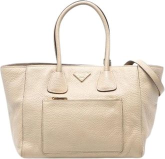 Prada Damen, Pre-Owned, Beige, ONE SIZEGröße