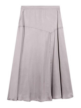 Pence Jupe Midi - Gris
