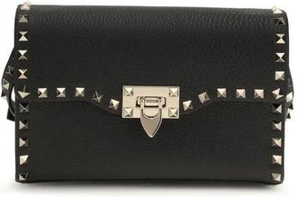 Valentino Garavani Femme, Sacs, Noir, Taille: ONE Size Small Rockstud Crossbody Bag