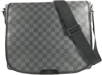 Louis Vuitton Sac bandouli&egrave;re Damier Graphite Pre-owned - Homme - Pre-owned - Noir - Taille: ONE Size