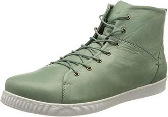 Andrea Conti Bottes pour Femme Tendance, Menthe poivrée, 42 EU