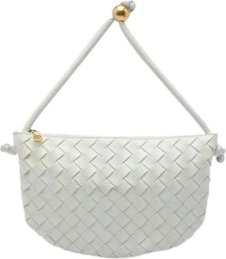 Bottega Veneta Pre-owned Turn Pouch - Femme - Pre-owned - Blanc - Taille: ONE Size