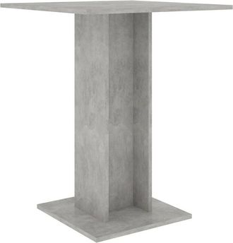 Les Tendances Table de bistrot KISTA 60cm-Gris béton