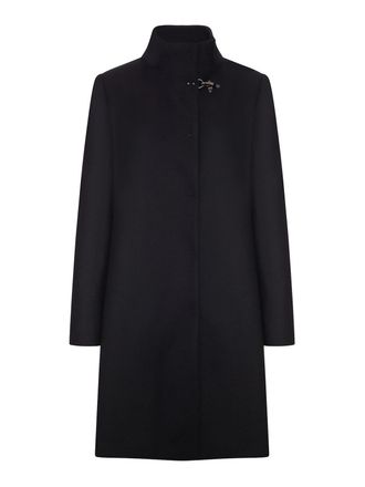 Fay Manteau Au Genou - Noir