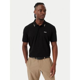 HUGO BOSS Poloshirt Swing Paddy 50564779 Schwarz Regular Fit