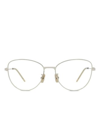 Givenchy lunettes de vue à monture ronde - Argent