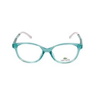 Lacoste unisex, Accessoires, Bleu, Taille: 48 MM Lunettes Élégantes en Bleu Azur
