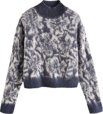 Next Stehkragenpullover Weicher Strickpullover mit Stehkragen (1-tlg)