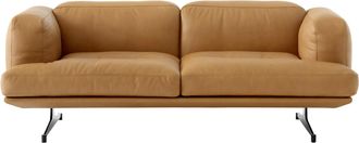 & Tradition Canap&eacute; Inland AV22 en cuir noble & Tradition