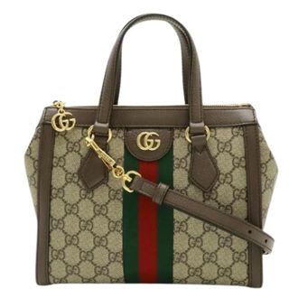 Gucci Sac &agrave; main Ophidia Pre-owned - Femme - Pre-owned - Beige - Taille: ONE Size