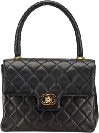 Chanel Sac &agrave; main Matelasse Pre-owned - Femme - Pre-owned - Noir - Taille: ONE Size